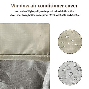 Window Air Conditioner Cover S 21"W x 16"D x 15"H