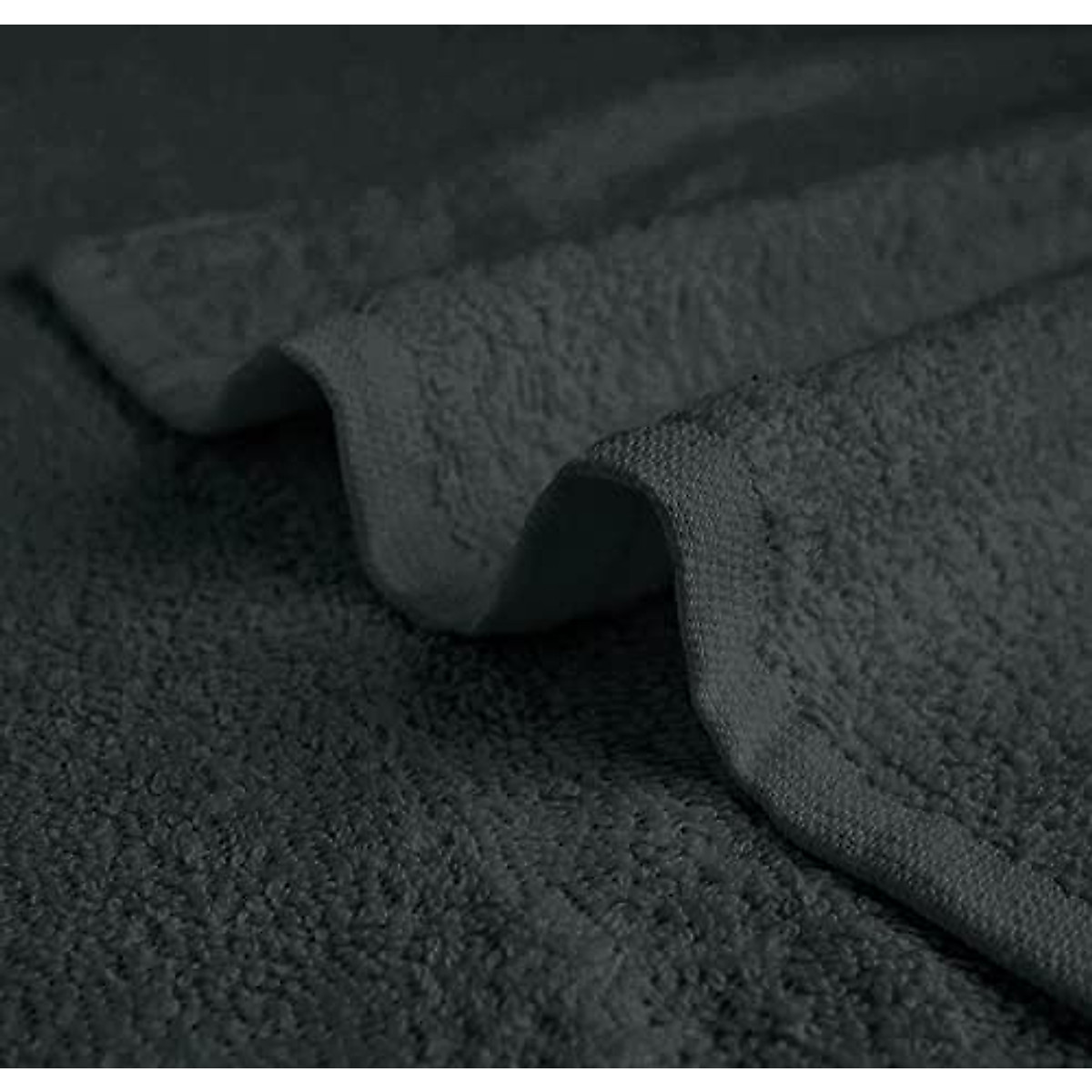 Avalon Salon Towels – 24 Pack Grey Hand Towels 100% Cotton Spa Towels – 16x27 inches Highly Absorbable Facial Towels Gym Towels Hair Towels and Face Towels Bulk Small Towels (Non Bleach Proof)