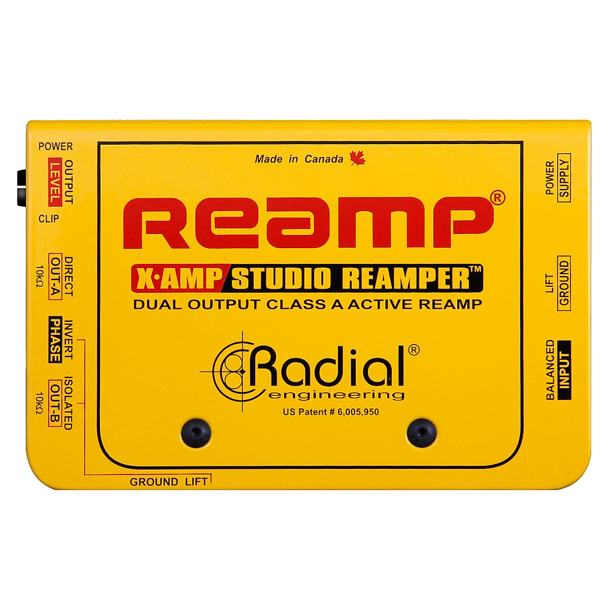 Radial Engineering R8001028 X-Amp Active Re-Amplifier