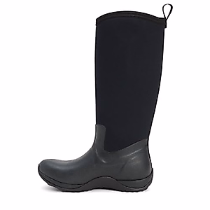 Muck Boot Muck Arctic Adventure Tall Rubber Women's Winter Boots, 7 M US, Black/Black