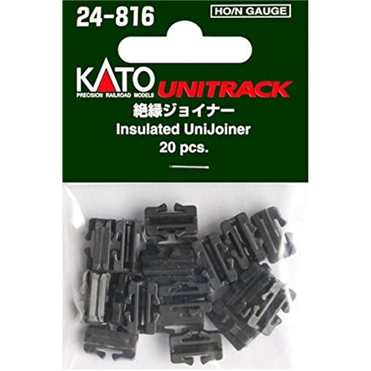 Kato 24-816 HO/N Insulated Unijoiner Pack of 20