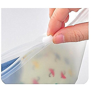 ericotry Plastic Pouch Bag Organizer Waterproof Packaging Bags Travel Storage Bag Luggage Shoes Cloth Suit Makeup Packing Pouch Bag Organizer (6-Pack of Different Sizes)