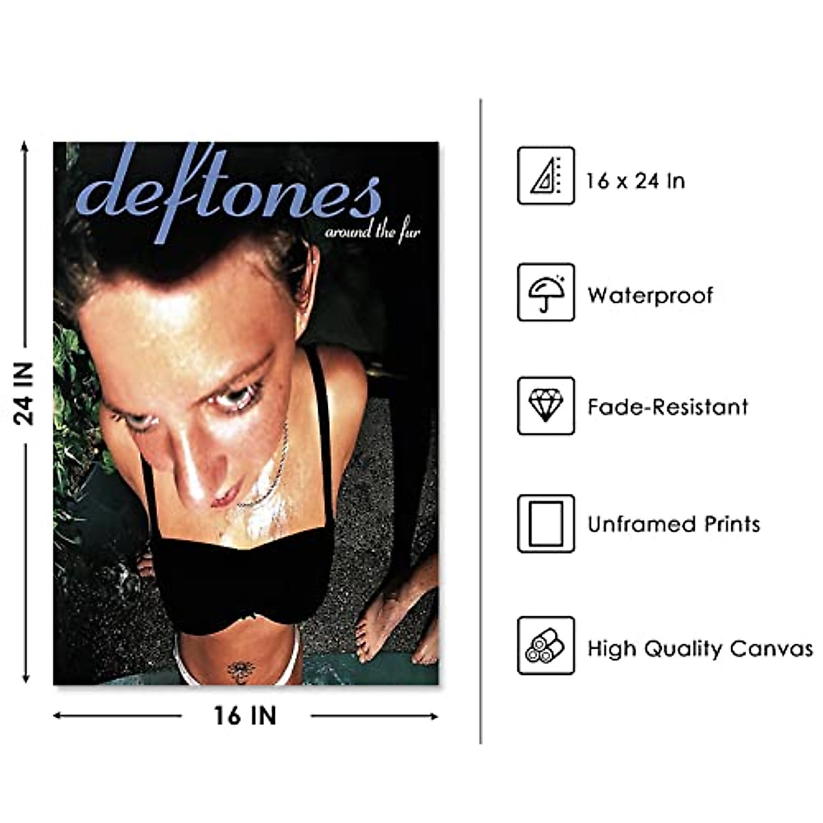 Art Poster Print 16X24 Inch Wall Picture Decor Def tones for Living Room Home Decoration