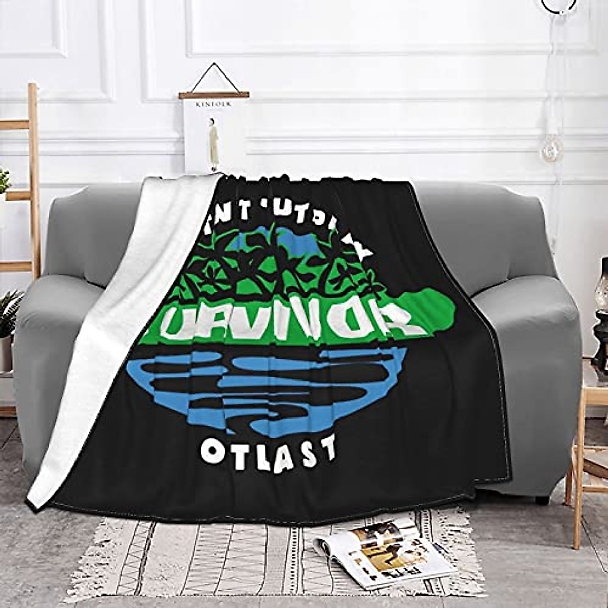 Super Soft Microfleece Blanket Four Seasons Blanket Bedroom Living Room Sofa Warm Blanket 50"X40"