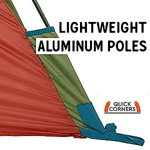 Kelty Discovery Trail Backpacking Tent, Lightweight and Easy to Setup Backpacking Shelter with 2 Aluminum Poles, Single Door Single Vestibule, Stuff Sack Included