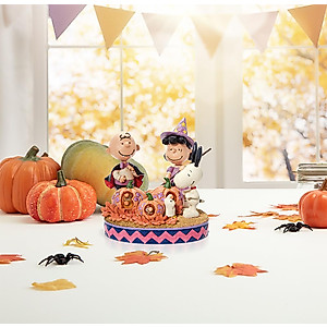 Enesco Peanuts by Jim Shore Peanuts The Gang Dressed for Halloween Figurine, 5.55 Inch, Multicolor