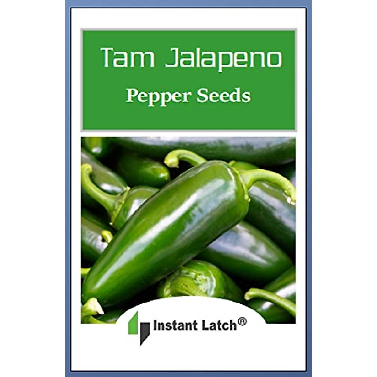 Instant Latch 100 Tam Jalapeno Pepper Seeds | Non-GMO | Fresh Garden Seeds