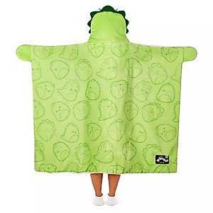 Franco Squishmallows Bedding Super Soft and Cozy Wearable Hooded Throw Blanket, 50" X 30" (Official Licensed Product) (Print May Vary)