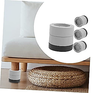 CRAFTHROU 4pcs Rubber Mats for Floor Table Top Washing Machine Floor Chairs Table Risers Washing Machine Pads Washing Machine Anti Vibration Pads Chair Risers Bed Legs Risers Bed Lifter Sofa