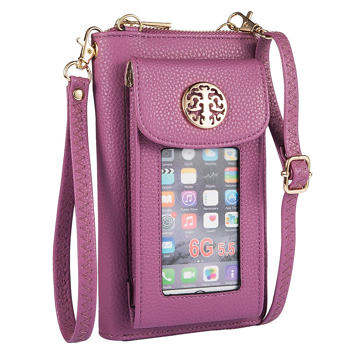 K.A RFID Small Wallet for Women Credit Card Holder with ID Window …