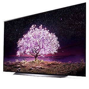 LG OLED83C1PUA 83 Inch OLED TV Bundle with Premium 2 YR CPS Enhanced Protection Pack