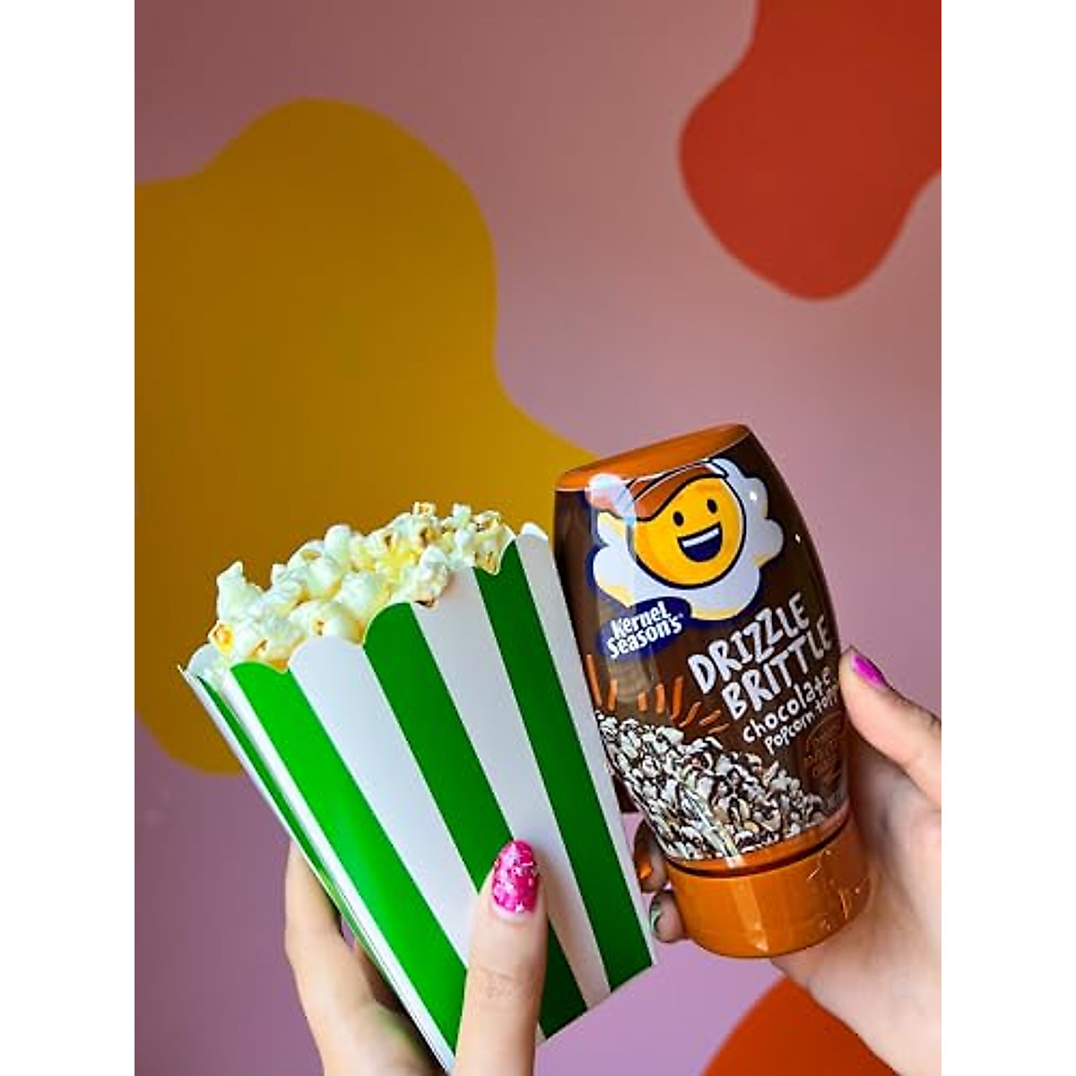 Kernel Season's Drizzle Brittle, Popcorn Topping, Variety Pack, 13.1 Ounce (Pack of 2)