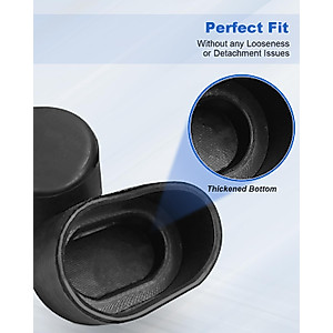 N074647 Table Saw Stand Foot Rubber Pad Replacement Fit for Dewalt DWX723 DWX724 DWX725 Series Miter Saw Stand Black Extended Lifespan Rubber Material for Most Floors 4Pack