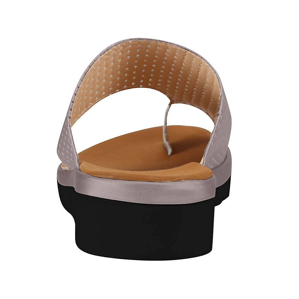 HunYUN 2019 New Women Thick Bottomed Sandal Shoes Wedge Heel Sandals Clip Toe Summer Beach Shoes