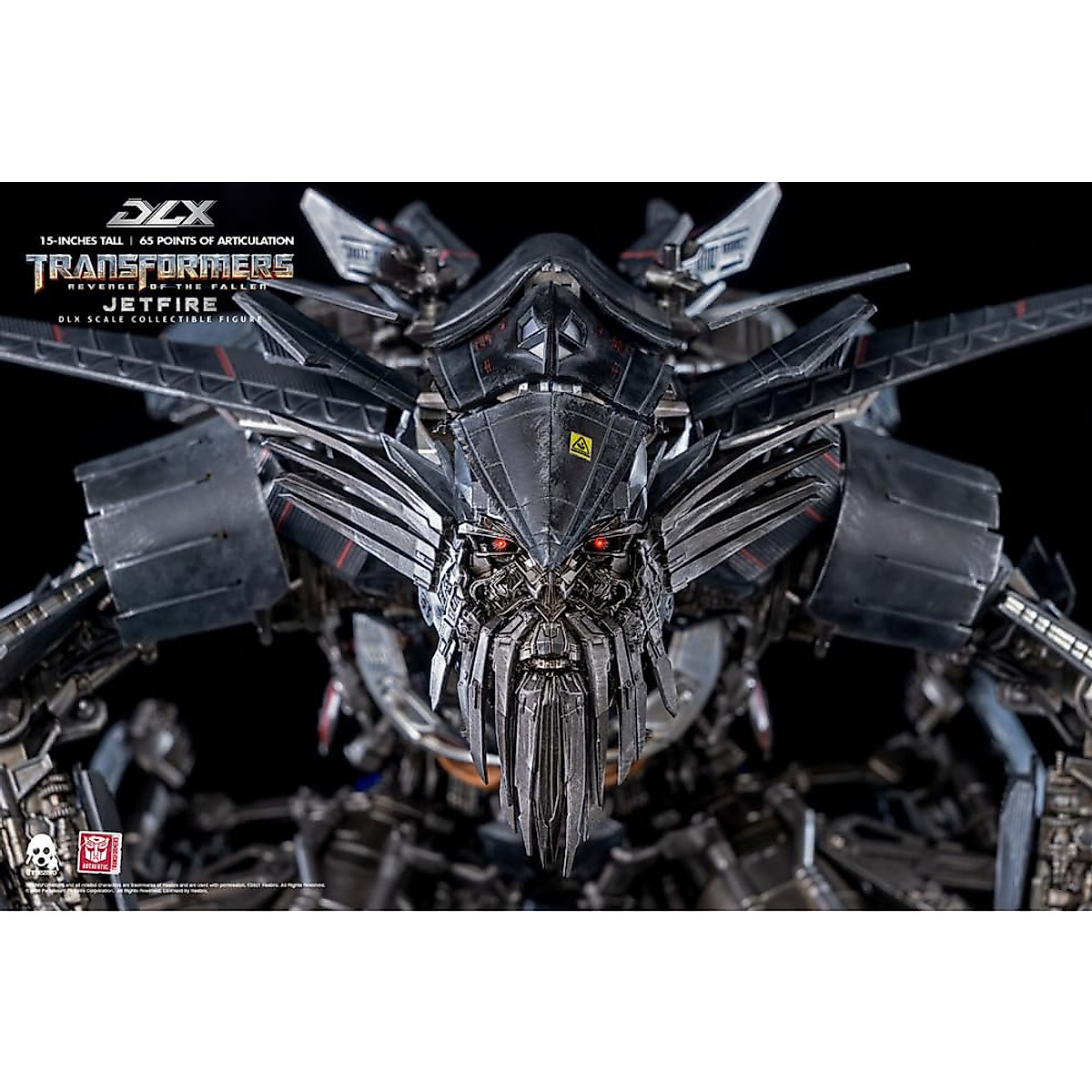 threezero Transformers: Revenge of The Fallen: Jetfire DLX Scale Collectible Figure, Multicolor