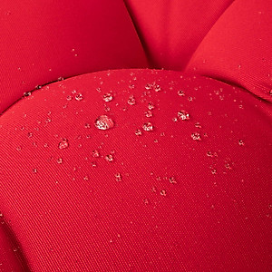 ARTPLAN Outdoor Cushions of Adirondack Chair with High Back Wicker Tufted Pillow for Outdoor Furniture Set of 1, 44"X21"X4", Red