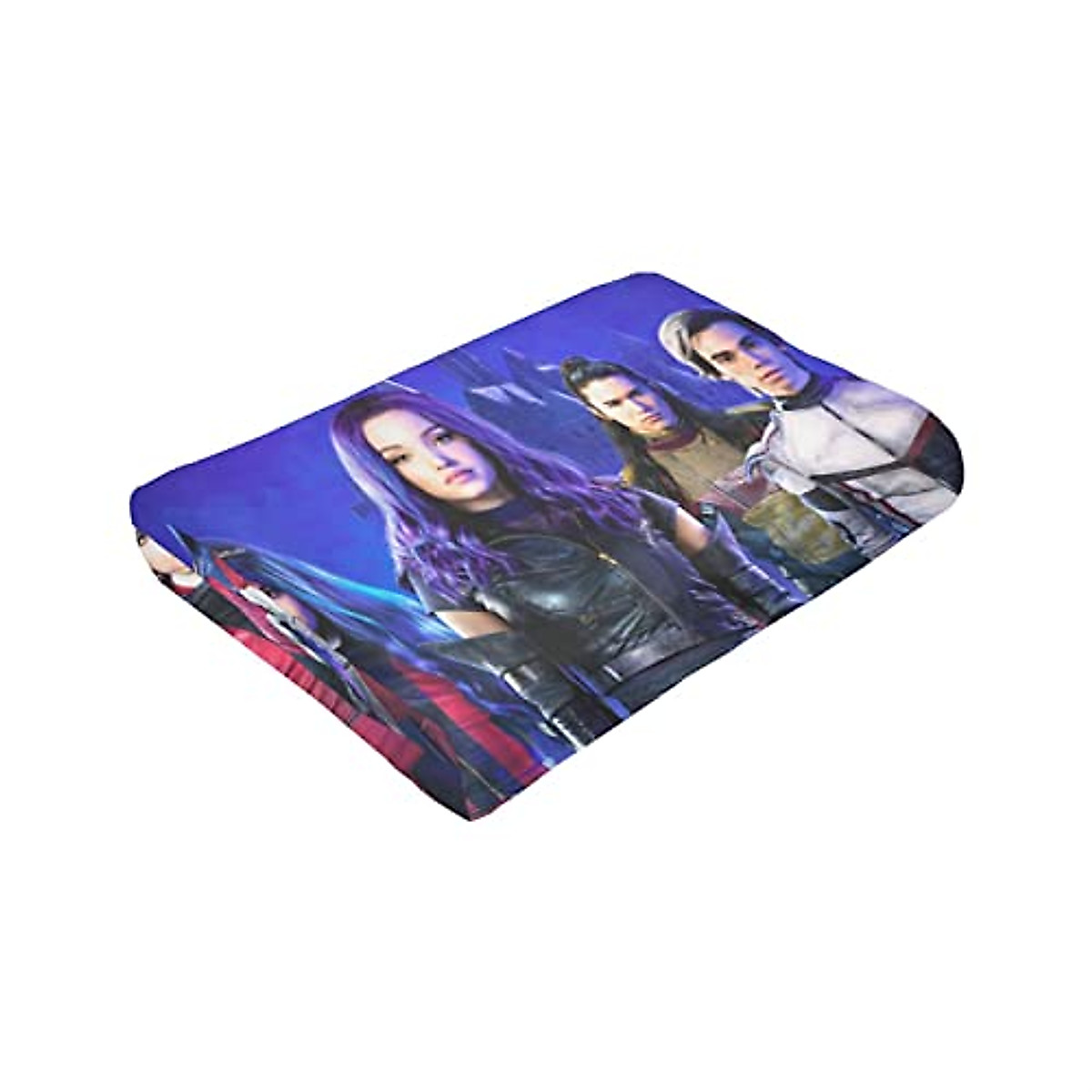 NoogYent Retro Flannel Fleece Blanket Super Soft, Comfortable and Warm, Lightweight Blanket Household Micro-Fleece Blanket, 10842, 60Inx50In