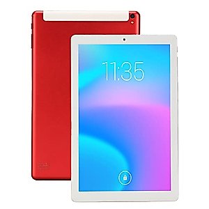 PUSOKEI Tablet 10.1in, 1960x1080 HD IPS Display, 6GB RAM 128GB ROM, 2.4G 5G WiFi Dual BandTablet, Android 11.0 Tablet with Dual Camera for Adults and Children(US Plug)