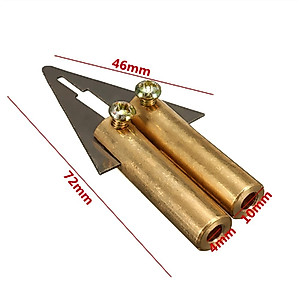 ANUTE Triangular Head Spatula Repairing Plastic Fit for Stapler Car Bumper Fit for Fender Fairing Welder Repair Straight Diagonal Cutter Tools