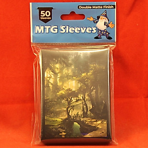 MTG Sleeves 50 MTG Standard Card Sleeves Deck Protector - Forest Journey
