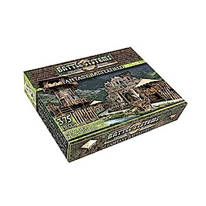 Battle Systems – Modular Fantasy Scenery – Perfect for Roleplaying and Wargames - Multi Level Tabletop Terrain for 28mm Miniatures – Colour Printed Model Diorama – DND Warhammer (Battlefield)