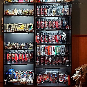 TORCHSTAR LED Safe Lighting Kit, (4) 12 Inch Linkable Light Bars + Rocker Switch + UL Power Adapter, 600LM, Input 100-240V, for Under Cabinet Gun Safe Locker Closet Showcase, 5000K Daylight