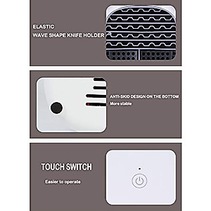 Ultraviolet UV Irradiation， Hot Air Drying, Portable Knife Holder Used for Kitchen, Lamp Beads are Safer, Intelligent Cruise System,A Variety Of Knives, Spoons, Forks And Chopsticks Can Be Placed