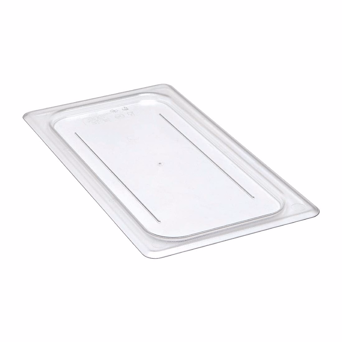 Cambro 30CWC135 Clear Camwear 1/3 Size Flat Food Pan Cover