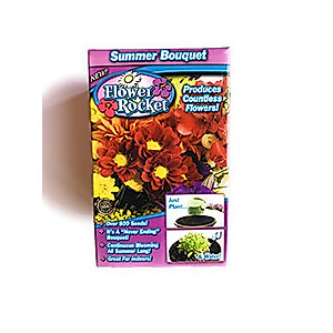 Garden Innovations Summer Bouquet Flower Rocket As Seen On TV Concentrated Seed Disc