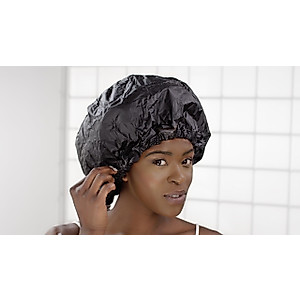Andis 80745 Ionic Professional Bonnet Hair Dryer - Includes 40" Flexible Hose & Convenient Storage Case, Fits on Average Size of 1" Roller, 2-Speed/ 2 Heat Settings for Styling - 500 Watts, Black