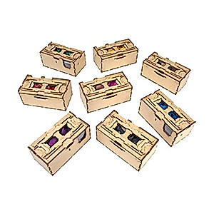 TowerRex Board Game Organizer for Twilight Imperium Board Game, Twilight Imperium Prophesy of Kings Expansion Insert Kit, Twilight Imperium Board Game Accessories