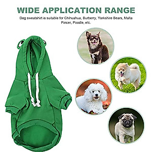 Dog Hoodie Dog Sweatshirt: Dog Hoodie Coat Winter Sweatshirt Frog Style Pet Warm Jacket Warm Puppy Costume Windproof Dog Clothes Soft Sweater Puppy Sweatshirt