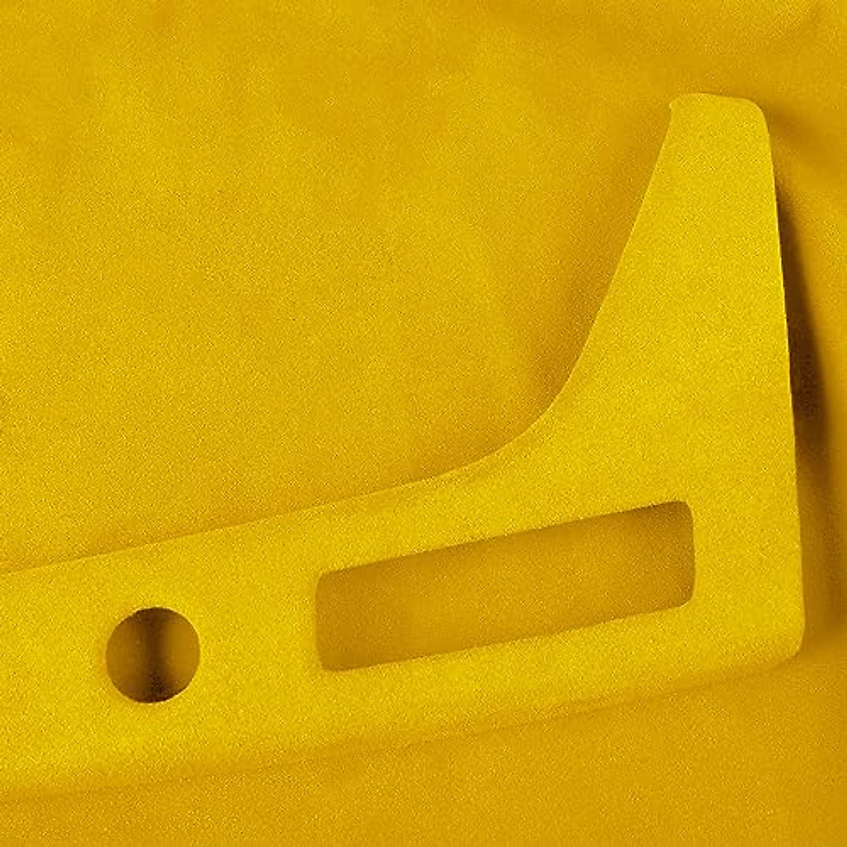 Toworldit Alcantara + ABS Material Central Control Gear Box Panel Side Trim Cover Compatible with Audi A4L 2017-2021 (Yellow)