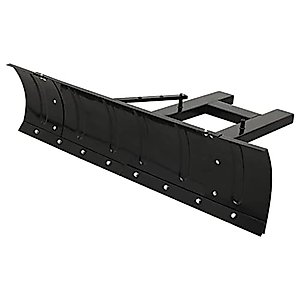 vidaXL Snow Plough for Forklift 59.1"x15" Black