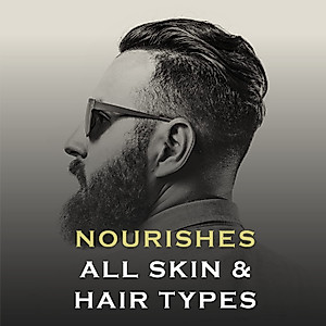 Natural Man Beard Oil 4oz All Natural Unscented (No Added Fragrance) Beard Conditioner