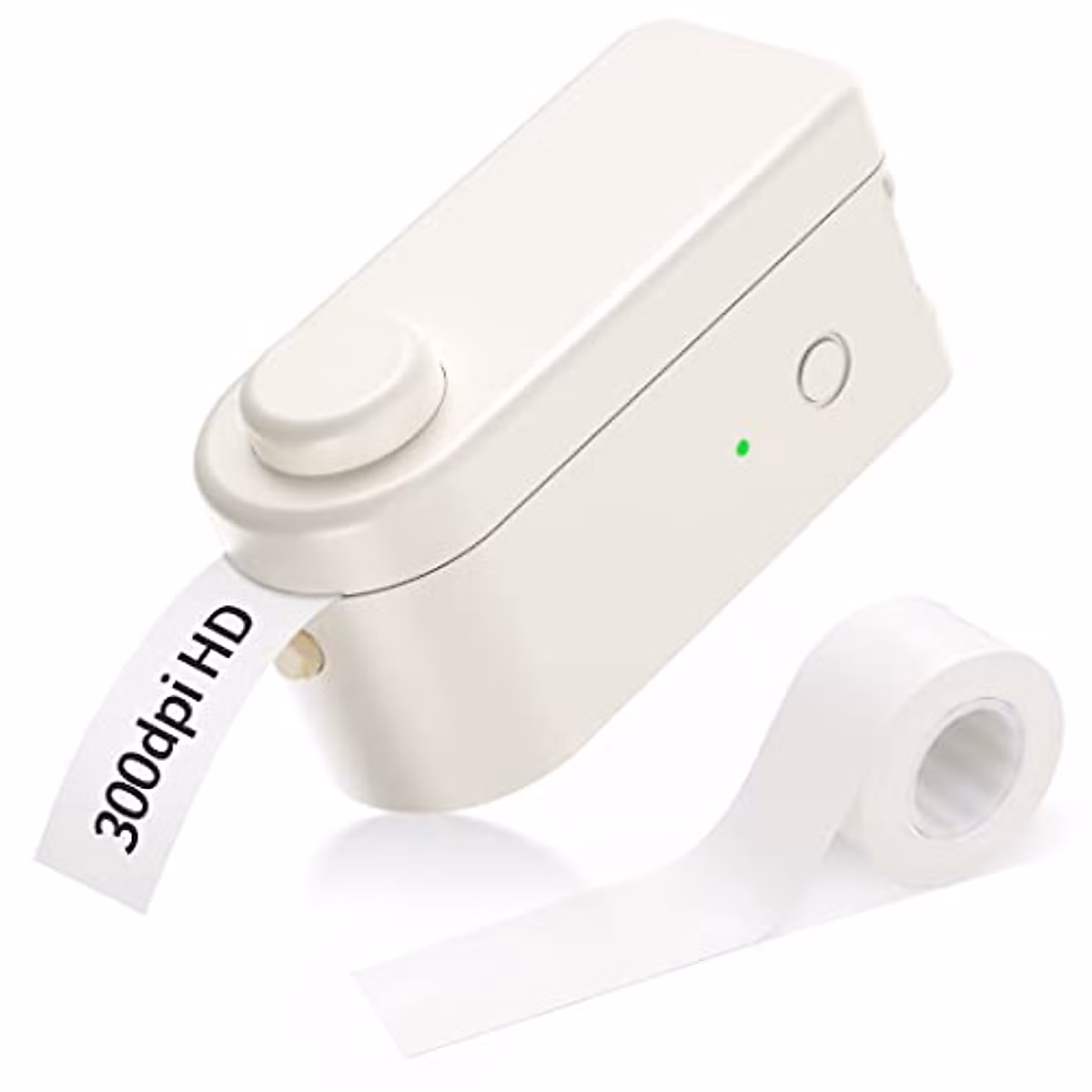 Makeid Label Maker Machine with Tape HD (300dpi), Portable Bluetooth L1 Label Printer Handheld Label Printer Custom Stickers with Multiple Templates for Home Office Organization Easy to Use
