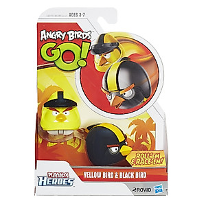 Angry Birds Playskool Heroes Angry Birds Go! Yellow Bird and Black Bird
