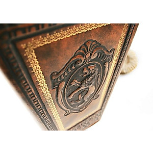 LEATHERKIND Storia Waste Paper Basket, Handmade