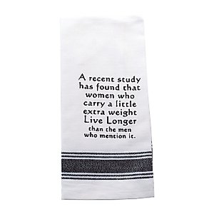Wild Hare Designs A Little Extra Weight, Kitchen Towel