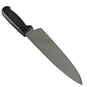 TUKUL Chef knife 8 Inches. X50CrMoV15 (1.4116) German Steel. TPR handle, Dishwasher-Safe