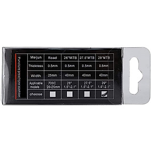 2PCS/Set Mountain Bike Tire Liner MTB Bicycle Tyre Liner Inner Tube Protection Pad Puncture Proof Belt 27.5inch