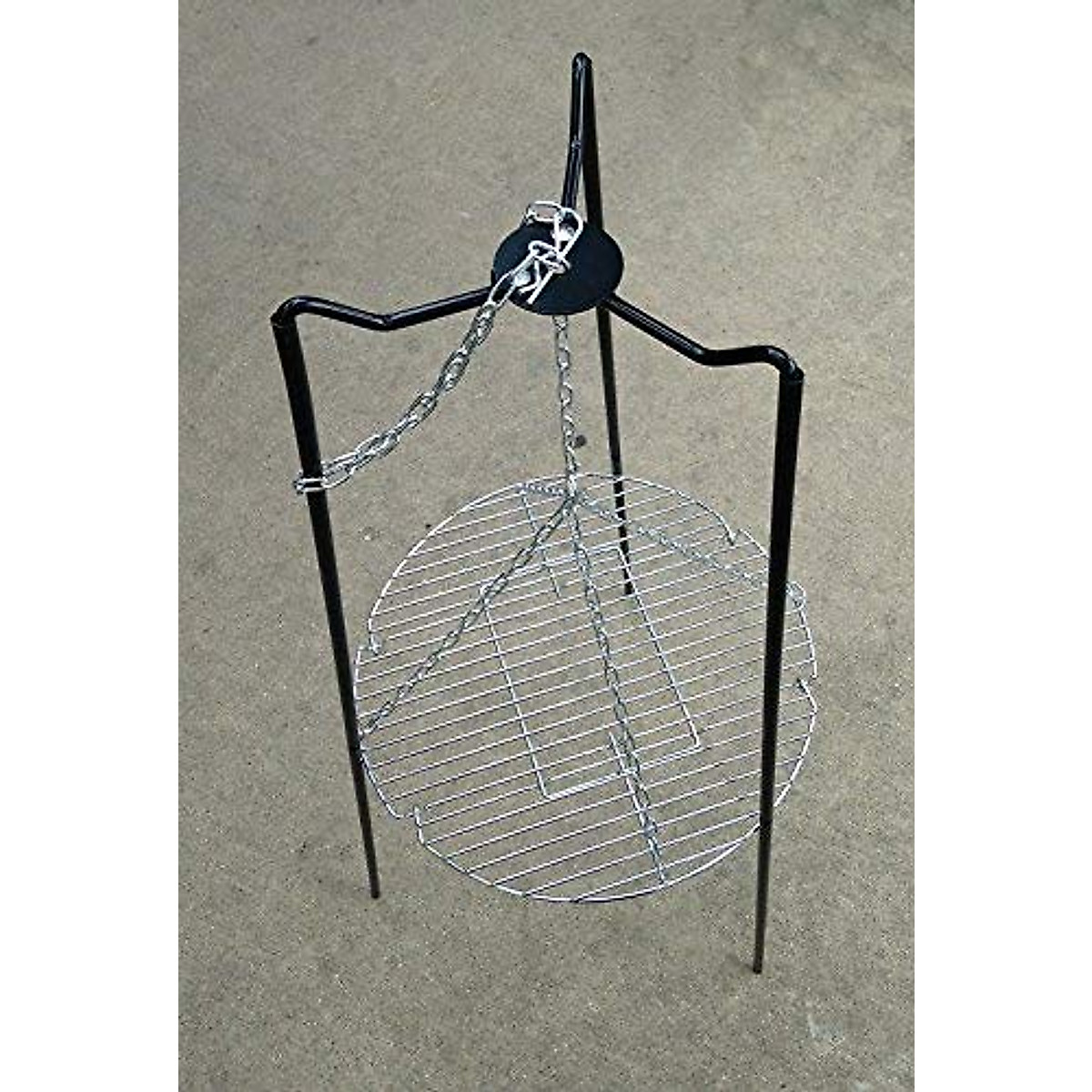 Rome Products Tri-Pod Grill, One Size, Gray