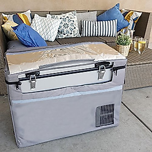 Whynter FM-6TBG Insulated Transit Bag for Portable Refrigerator/Freezer Model FM-65G, Gray