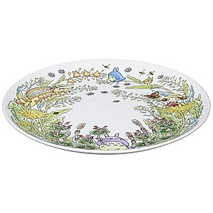 Noritake T50116A/4660-2 My Neighbor Totoro Plate, 9.1 inches (23 cm), Dandelion Version, Microwave Safe, 1 Piece, Bone China