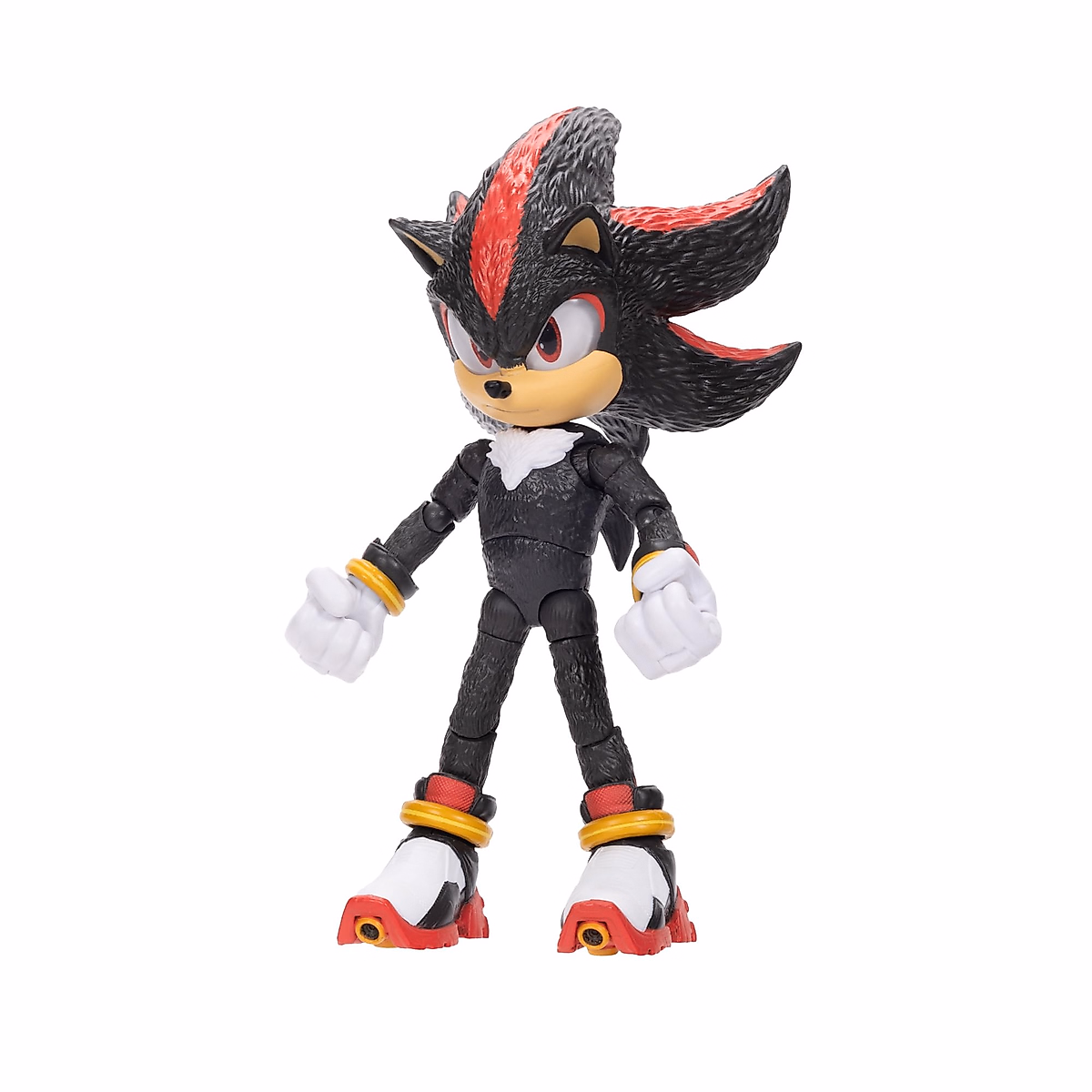 Sonic The Hedgehog Sonic 3 Movie Action Figures 5-Inch Shadow Collector Toy Figure, Highly Articulated for Boys Girls - Officially Licensed 3 Movie Product