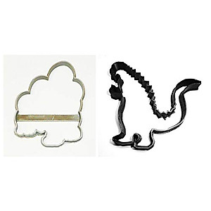 GODZILLA VS KING KONG MONSTER BATTLE MOVIE FILM SET OF 2 COOKIE CUTTERS USA PR1513