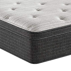 Beautyrest Silver BRS900 13 inch Plush Euro Top Mattress, Queen, Mattress Only