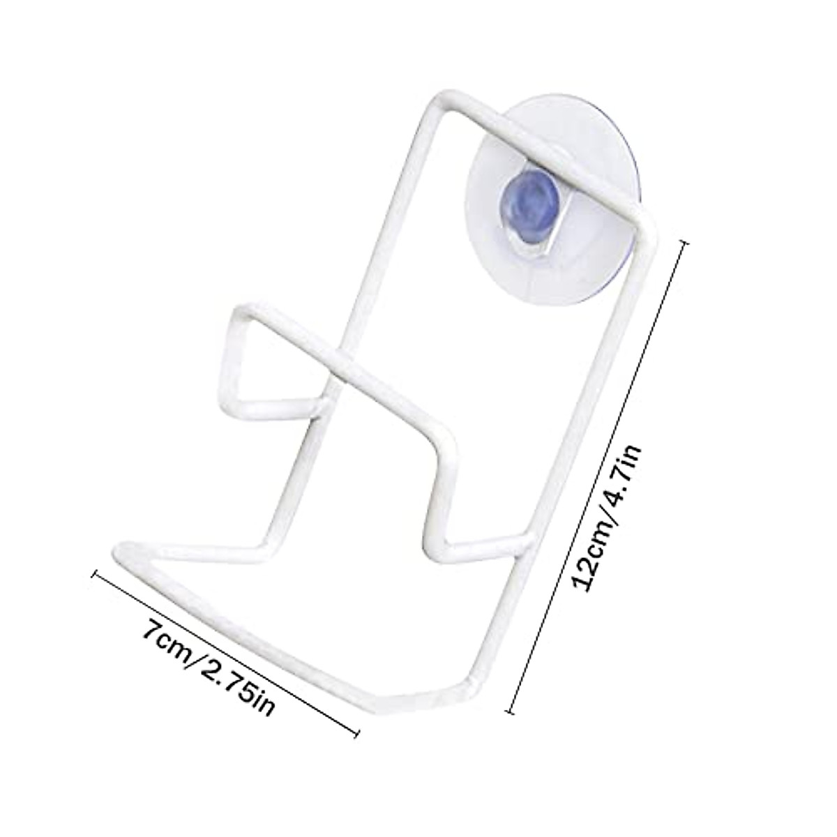 Yoxebo Sponge Holder with Suction Cups,2 Pcs Kitchen Bathroom Sink Storage Organizer Caddy,Small Storage Holder for Sponges Soaps (White)