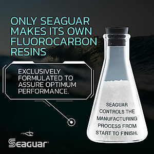 Seaguar Fluoro Premier 100% Fluorocarbon Fishing Line DSF, 200lbs, 50yds Break Strength/Length - 200FPC50