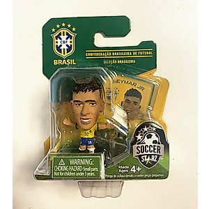 Soccer Starz 2013-14 Figurine Brazil SOC117 Daniel Alves SOC180 Marcelo SOC217 Neymar Blister (Neymar)